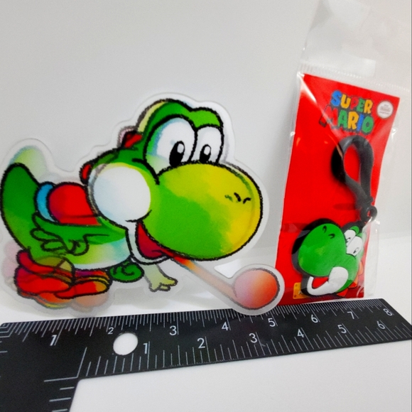 Nintendo | Accessories | Super Mario Yoshi 3d Lenticular Holographic ...